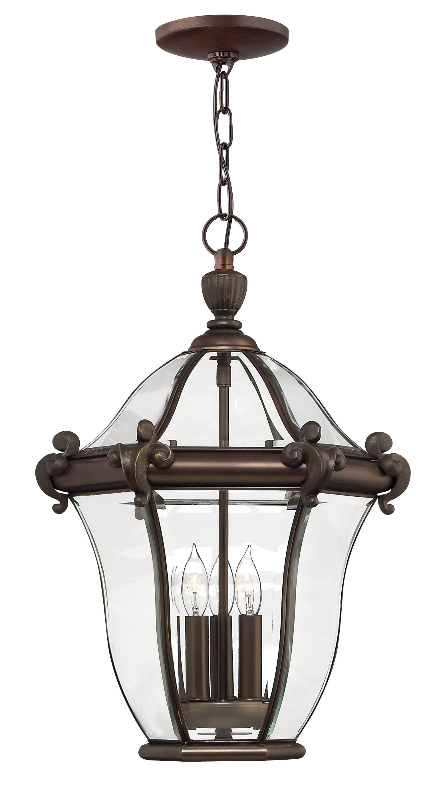 San Clemente Medium Hanging Lantern | Hinkley 2442CB – Info Lighting
