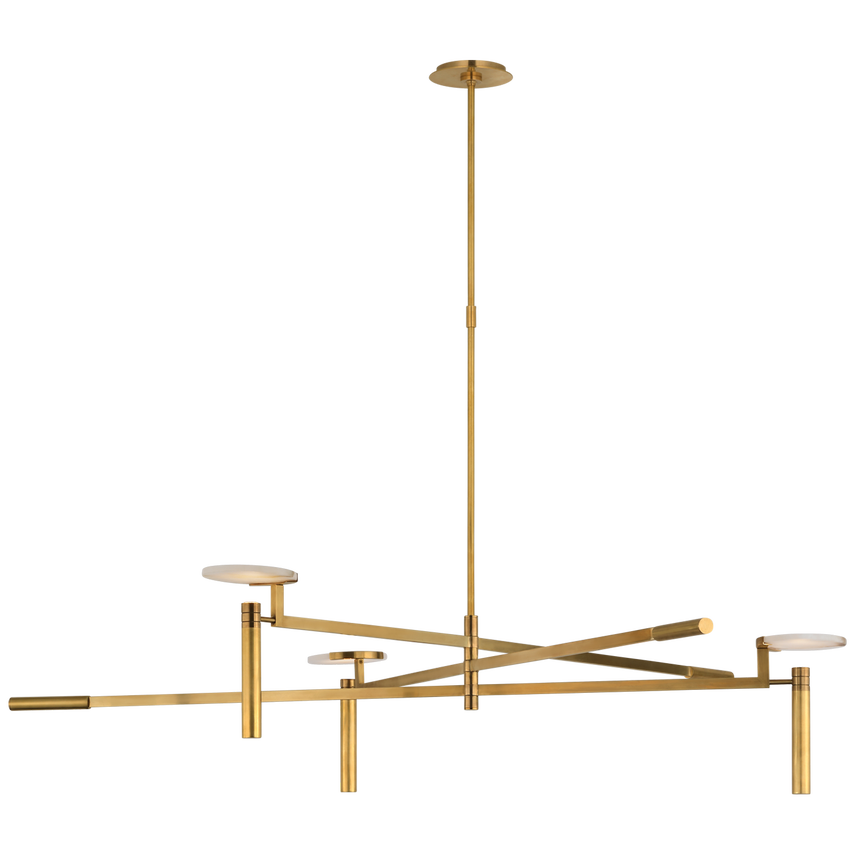 Melange Grande Floating Disc Chandelier by Visual Comfort Signature at ...