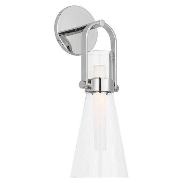 Larkin Conical Bracketed LED Wall Sconce | IKF 2450HAB-CG IKF 2450PN-CG ...