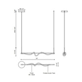 Cursive Linear Pendant – Info Lighting