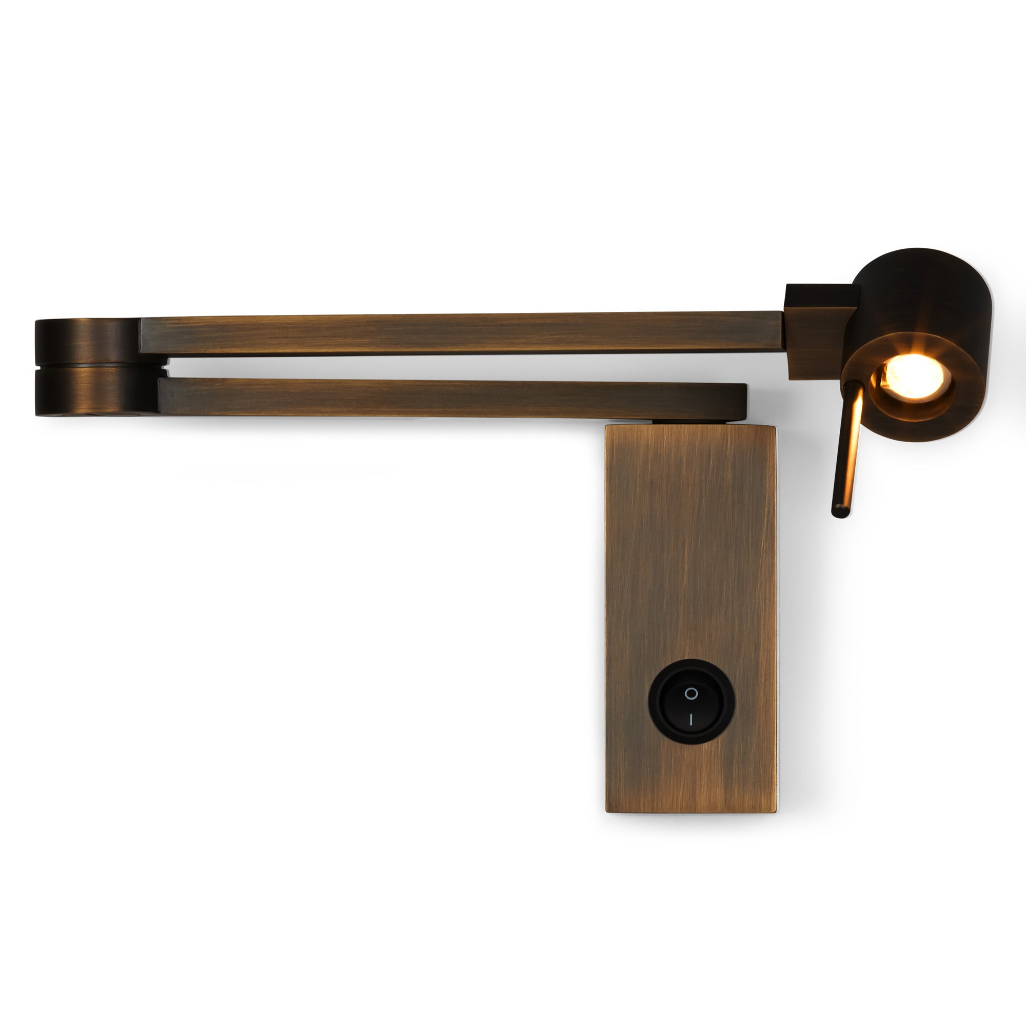 Manhattan Reading Swing Arm Wall Light by Contardi at InfoLighting.com ...